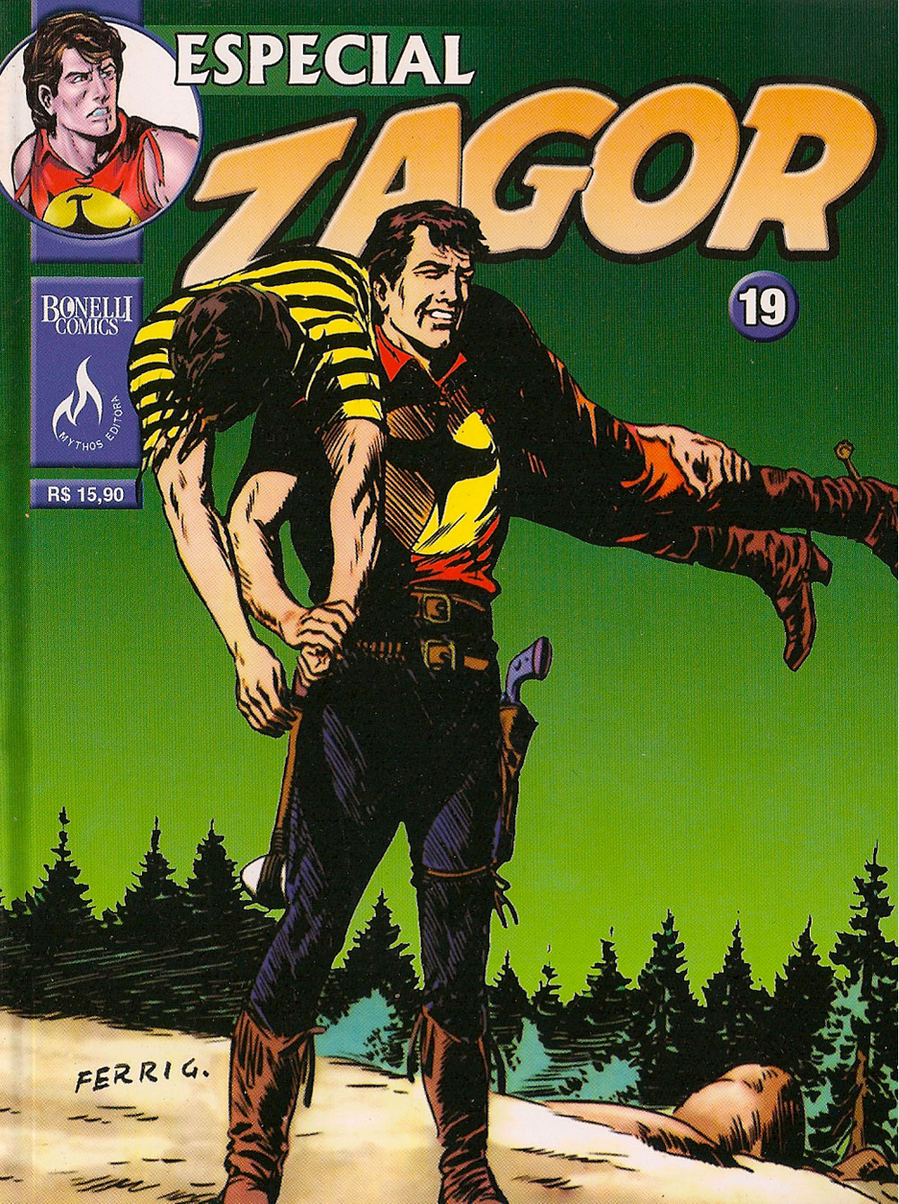 Zagor Especial Mythos 19 — Excelsior Comic Shop