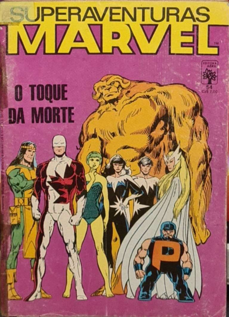Superaventuras Marvel Abril 54 [Danificado: Com Fita Adesiva, Usado ...
